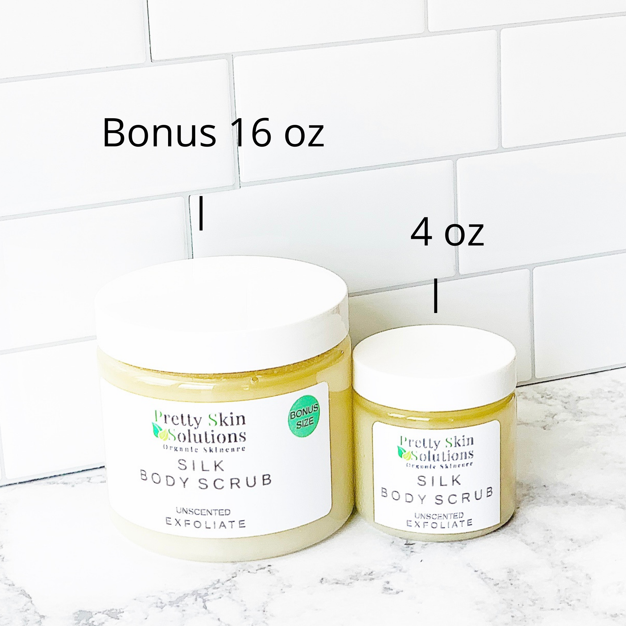 SILK BODY SCRUBS – Pretty Skin Solutions